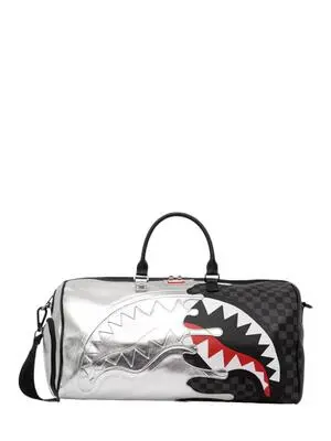 SPRAYGROUND Shark Mouth Holdall - Silver