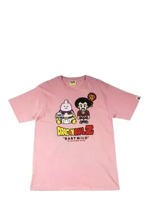 A BATHING APE X Dragon Ball Z Majin Buu Baby Milo T-shirt - Pink