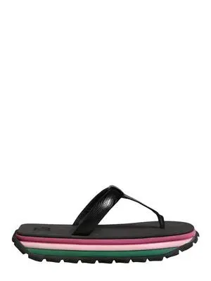 Dolce & Gabbana Platform Flip Flops - Black