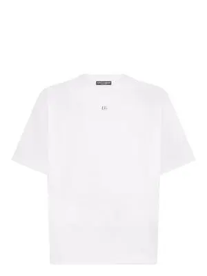 Dolce & Gabbana Logo-plaque T-shirt - White