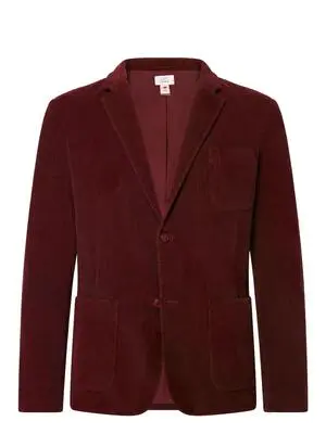 Gianfranco Ferre Corduroy Notch-lapel Blazer - Red
