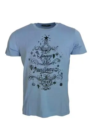 Dolce & Gabbana Graphic-print T-shirt - Blue
