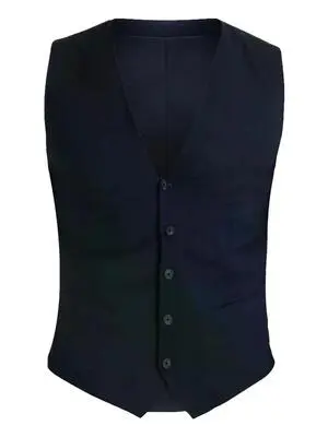 Dolce & Gabbana Button-up Waistcoat - Blue