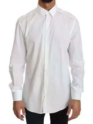 Dolce & Gabbana Classic Cotton Shirt - White