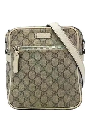 Gucci Gg Supreme Crossbody Bag - Neutrals