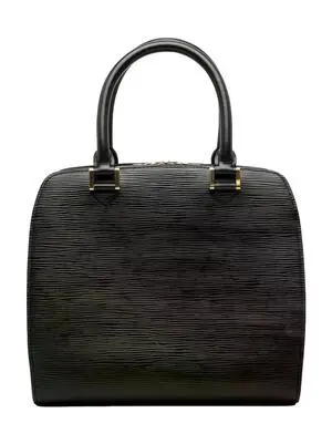 LOUIS VUITTON Epi Pont Neuf Pm Handbag - Black