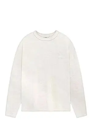Rhude Logo-detail Long-sleeve T-shirt - Neutrals