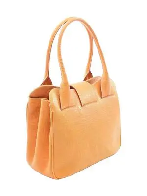 Loewe Barcelona Leather Tote Bag - Neutrals
