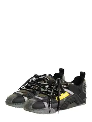 Dolce & Gabbana Camouflage Print Sneakers - Black