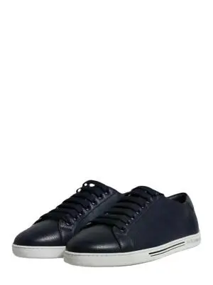 Dolce & Gabbana Leather Sneakers - Black