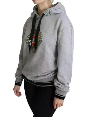 Dolce & Gabbana Sacred Heart Hoodie - Grey
