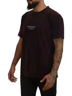 Dolce & Gabbana Logo-patch T-shirt - Red