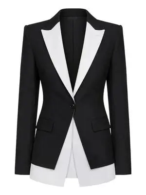 Dolce & Gabbana Single-breasted Dress Blazer - Black
