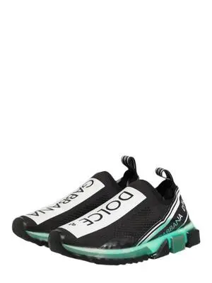 Dolce & Gabbana Sorrento Sneakers With Logo Detail - Black