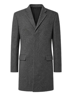 DOLCE & GABBANA Dolce & Gabbana Chevron Single-Breasted Coat