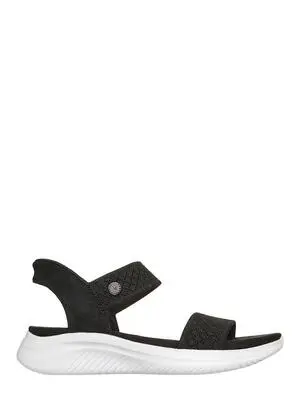 Sketchers Slip-ins Ultra Flex 3.0 Sandals - Black