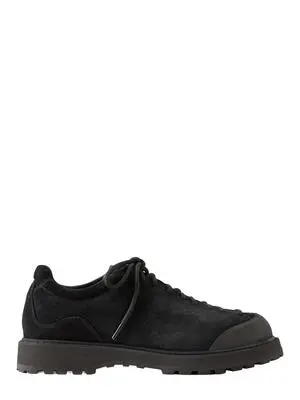 Diemme Ampezzo Suede Hiking Sneakers - Black