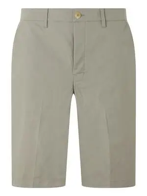 Rick Owens Straight-leg Cotton-blend Canvas Shorts - Gray