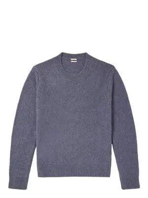 Massimo Alba Bruce Alpaca-blend Crewneck Sweater - Gray