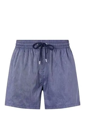 Frescobol Carioca Rio Straight-leg Swim Shorts - Navy