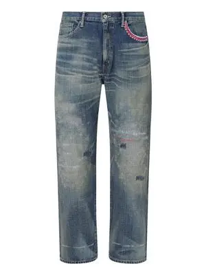NEIGHBORHOOD Savage Straight-leg Jeans - Blue