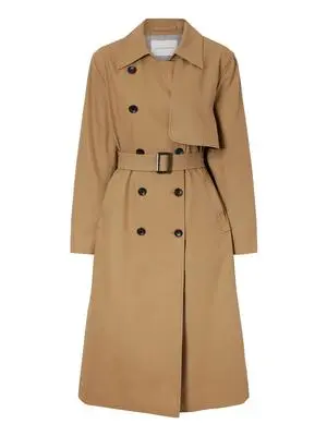 Maria Mcmanus Organic Cotton-Drill Trench Coat Camel