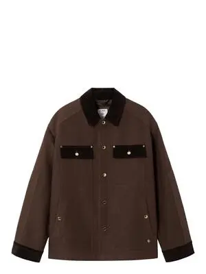 Casablanca Workwear Safari Jacket - Dark Brown