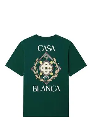 Casablanca Championship Short Sleeve T-shirt - Green