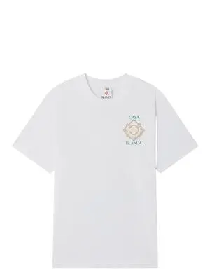 Casablanca Championship Short Sleeve T-shirt - White