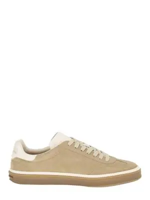 Loro Piana Suede Tennis Walk Sneakers - Beige