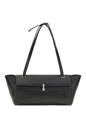 Savette Symmetry Trapeze Shoulder Bag - Black