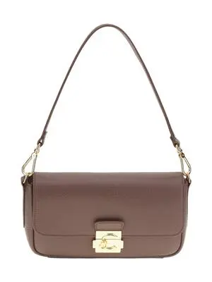 COCCINELLE C-me Lock Medium Shoulder Bag - Brown