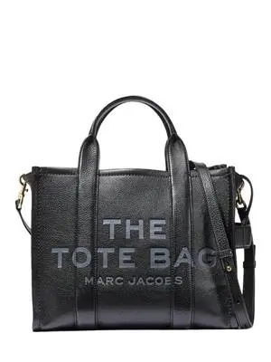 Marc Jacobs Leather Tote Bag - Black