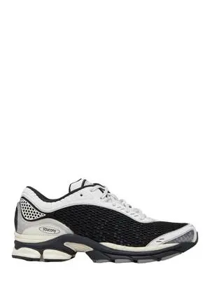 Saucony Mesh Panel Athletic Sneakers - Black
