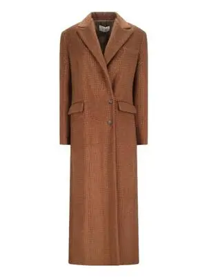 Giuseppe Di Morabito Embellished Double Breasted Coat - Brown