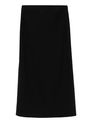 THE ROW Ikko Midi Skirt - Black