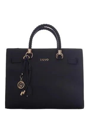LIU JO Liu Jo Logo Lettering Top Handle Bag