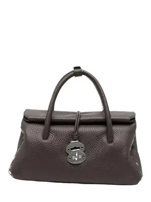 ZANELLATO Zanellato Studded Leather Shoulder Bag