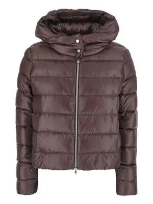 Herno Long-sleeved Padded Jacket - Brown