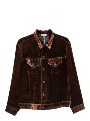 PIERRE-LOUIS MASCIA Kandox Velvet Jacket - Black
