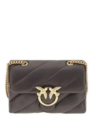 Pinko Love Mini Puff Shoulder Bag - Black