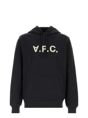 A.p.c. Logo Detailed Hoodie - Black