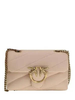 Pinko Love Baby Shoulder Bag - Nude