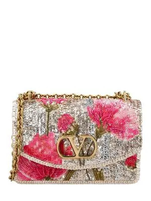 Valentino Garavani Logo Shoulder Bag - Multicolor