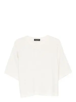FABIANA FILIPPI Fabiana Filippi Sequin Embellished Boxy Knit Top