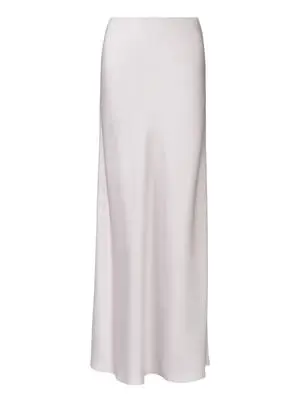 Fabiana Filippi Satin-finish Maxi Skirt - White