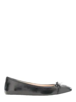 Valentino Garavani Vlogo Signature Nappa Ballerinas - Black