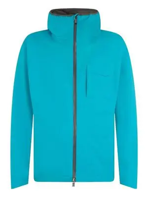 Herno Lightweight Hooded Jacket - Blue