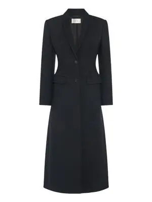 THE ROW Aisling Single-breasted Coat - Black