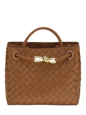 Bottega Veneta Andiamo Shoulder Bag - Brown
